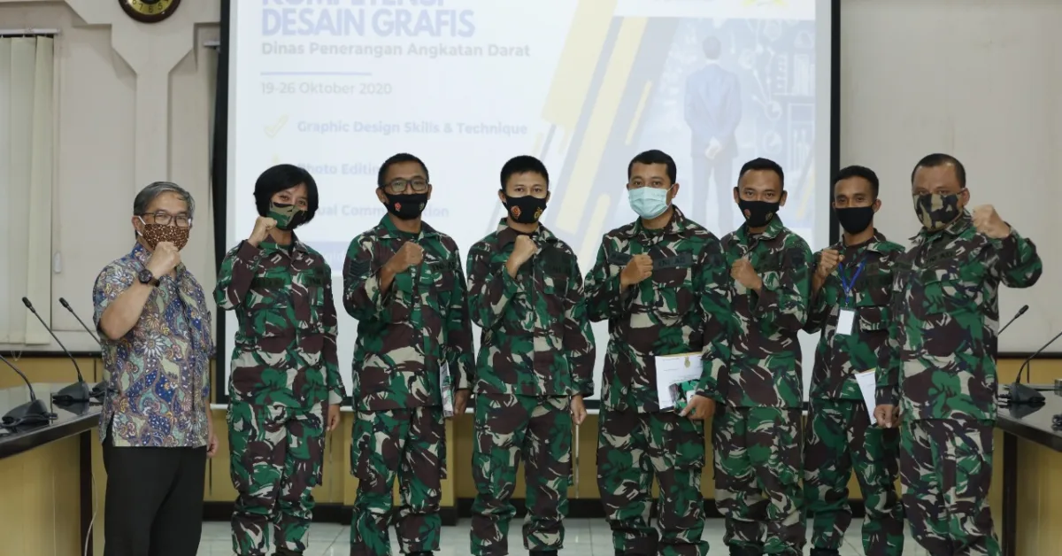 Pendidikan Design Grafis Personel Penerangan Angkatan Darat TA.2020 ...